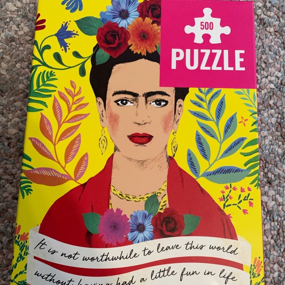 Games | Frida Kahlo 50 Piece Jigsaw Puzzle Includes Poster | Poshmark